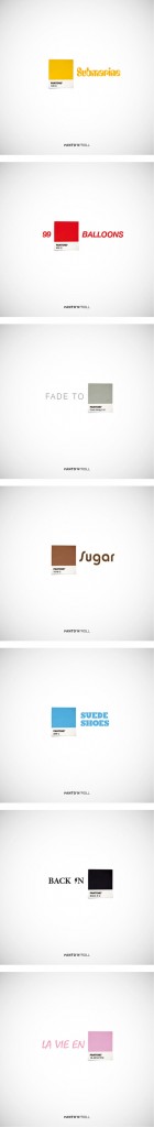 Meme combina cores da escala Pantone com nomes de músicas famosas, veja ...